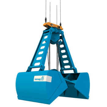 Clamshell grab