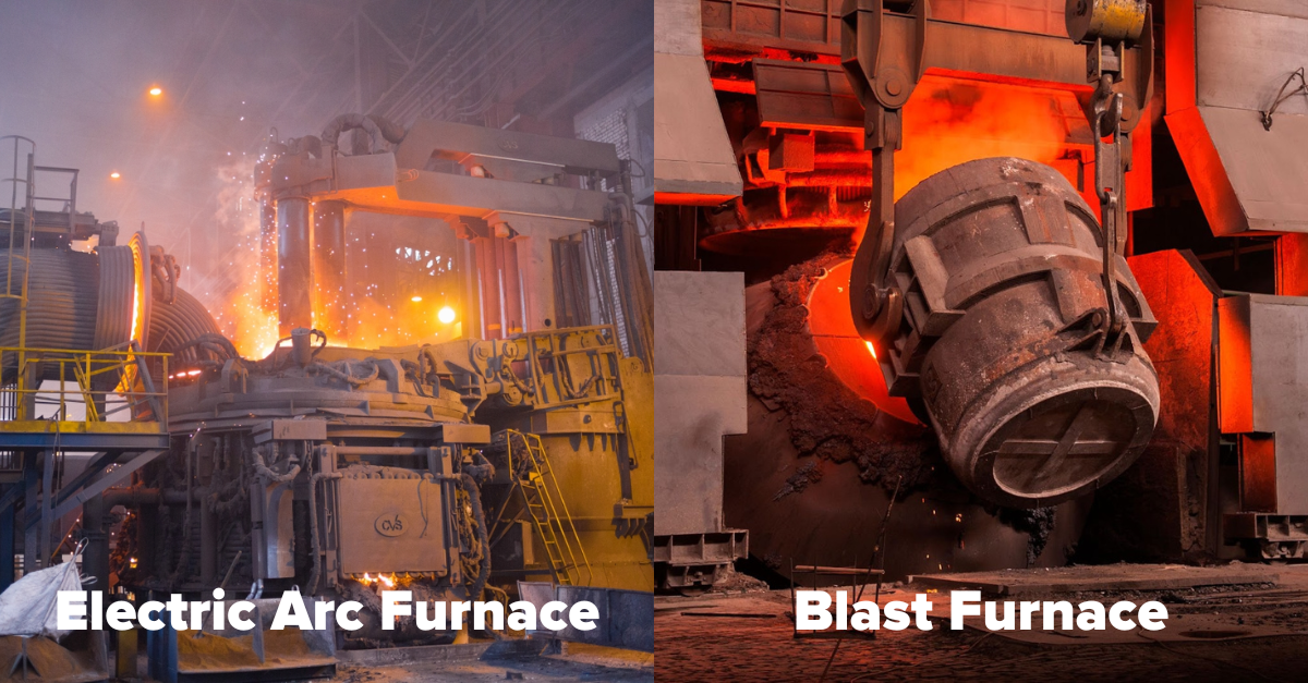 The switch from blast furnaces to electric arc furnaces (EAF) | Nemag
